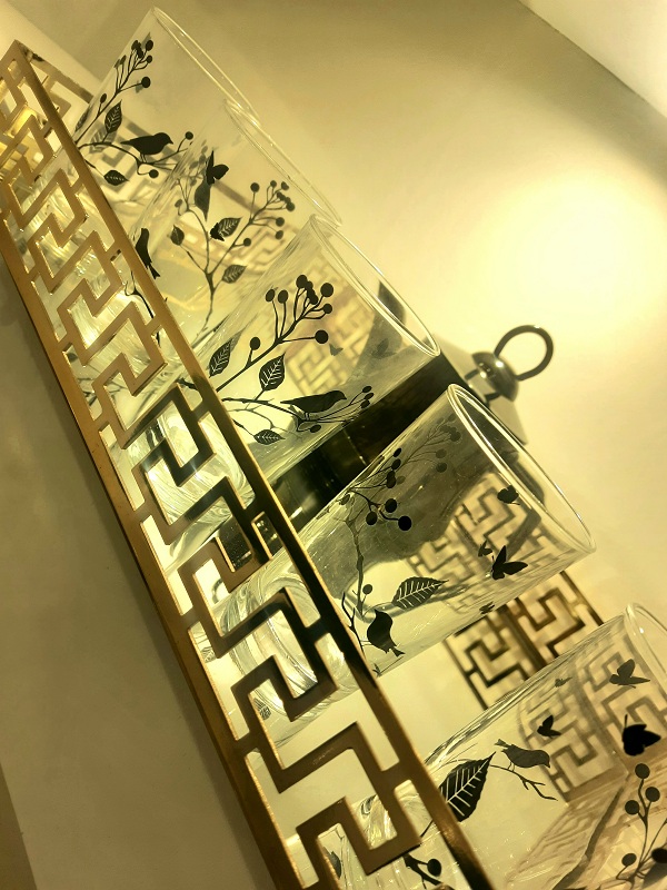 Plateau Gold Ref 4401 - Kitchenart.ma | Livraison partout au Maroc