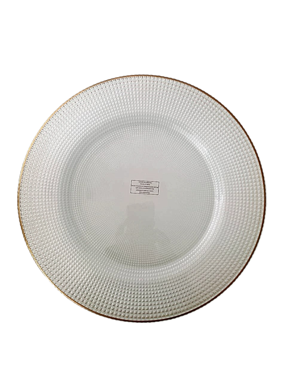 Sous Plat Rond Filet - Kitchenart.ma | Livraison partout au Maroc